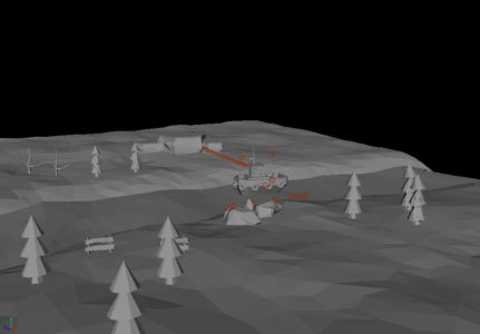 How To 3D Model Low Poly Scene and Terrain - CodeSnippetsandTutorials.com™ - Code Tutorials ...